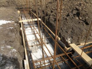 DIY strip foundation. Step-by-step instruction