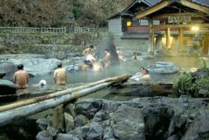 Japanese Bathhouse. Furo, Ofuro, Sento. Benefits and How to Bathe